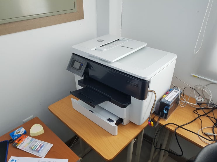 프린터임대 복합기임대 Hp7740 무한잉크프린터 임대합니다 경주시 외동읍 사무실용프린터 임대 네이버 블로그