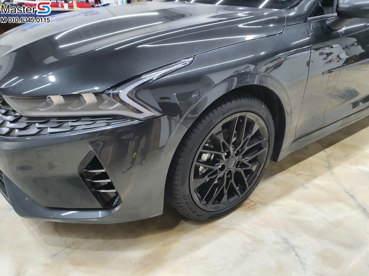 K5 DL3 크롬죽이기/리어 디퓨저&머플러팁 포인트랩핑/19인치 순정휠 랩핑 시공기 in 대전 마스터S : 네이버 블로그