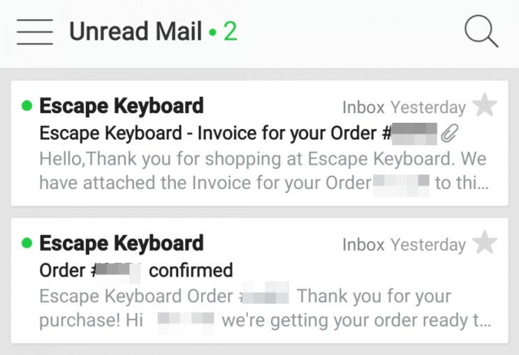 [Keycap] Escape keyboard 키캡 주문(Ordered Esc keyboard POM Jelly keycaps ...