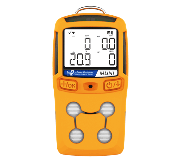 휴대용복합가스측정기, 경량 4가스 측정기 - 미국 mPower MUNI MP420 : 네이버 블로그
