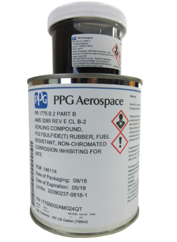 PPG PR 1775-B2 키트 / BMS 5-150 / CORROSION INHIBITIVE SEALANT / 부식 방지 ...