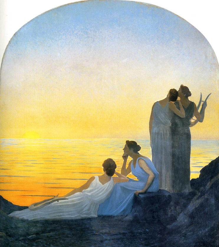 Alphonse Osbert | Symbolist / Pointillist painter : 네이버 블로그