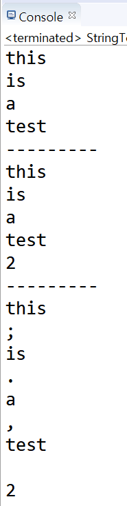 [StringTokenizer] 문자열 쪼개기 : 네이버 블로그
