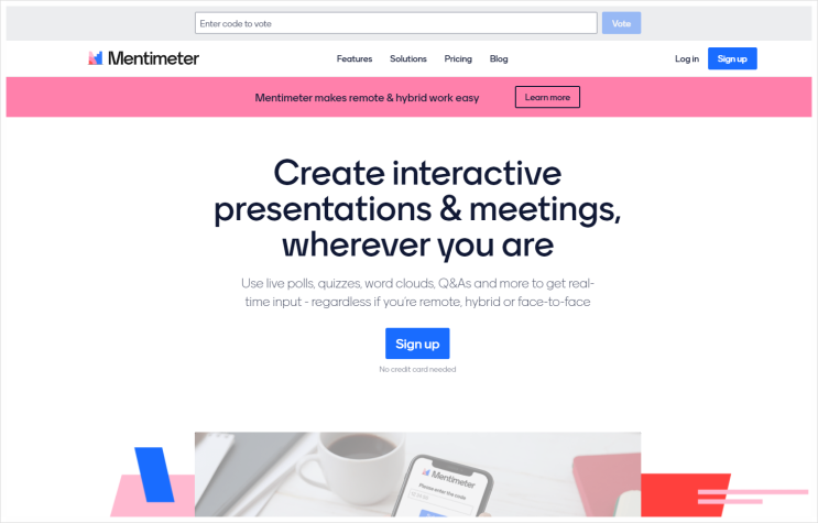 Mentimeter(멘티미터) 사용법 - 실시간 설문 : 네이버 블로그