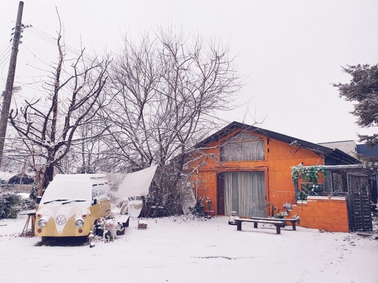 하남 섬스튜디오, 첫눈이 내린 섬스튜디오!^^ : 네이버 블로그