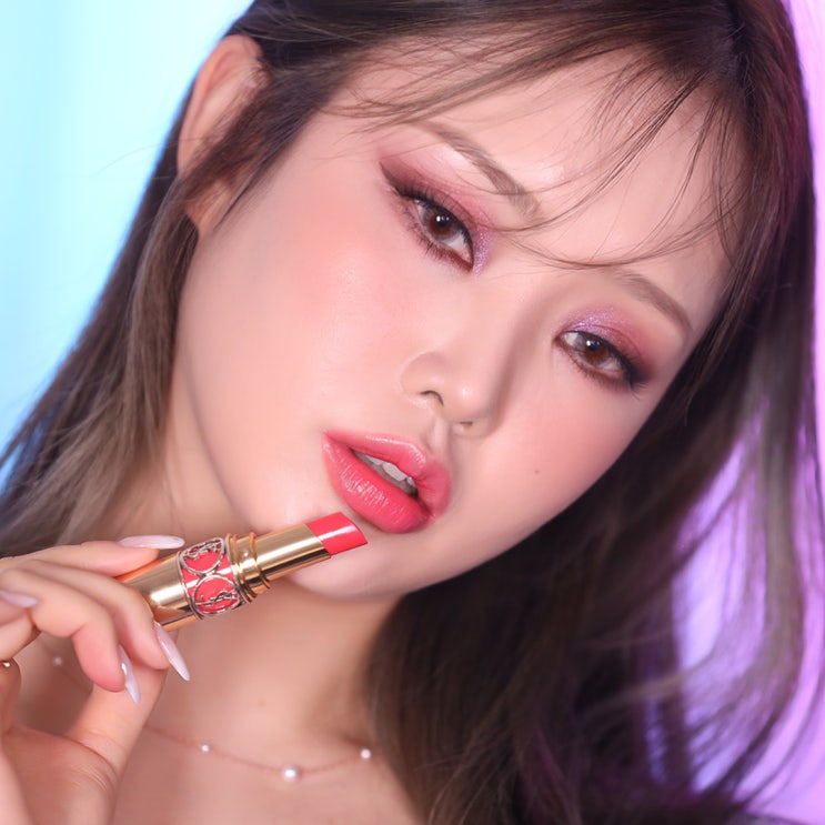 입생로랑 쿠션 And 벨벳틴트 201호 루쥬 따뚜야쥬 And 루쥬 볼륍떼 샤인 12호 코랄 돌머 연말선물로 어때요 네이버 블로그