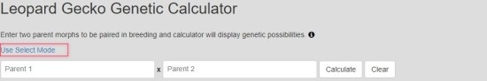 레오파드게코 모프 계산기(Leopard Gecko Genetic Calculator) : 네이버 블로그