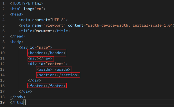 HTML5 기본 with CSS3(12) [html 시맨틱 태그, header, nav, article, section, footer, entity, 엔티티, 2단 레이아웃 ...