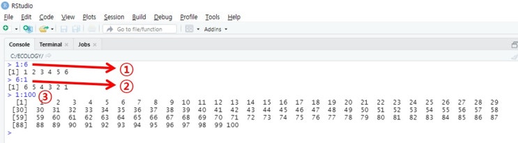 [R studio] 벡터(Vector)에 대해 알아보기(2)- :, seq(),rep() : 네이버 블로그
