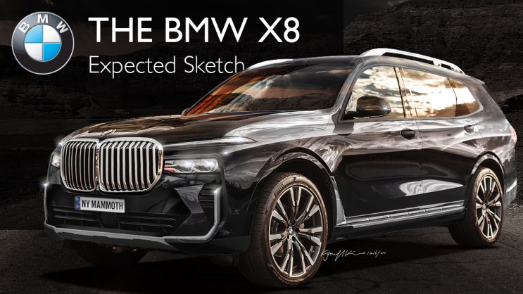 2022 BMW X8- New Coupe SUV Design Pre-view! BMW X8 예상도를 공개합니다. #뉴욕맘모스 ...