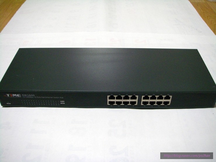 SW1600 중고 아이피타임 16포트 스위치 허브 CCTV중고 ipTime 16 Port 10/100 Mbps, Fast ...