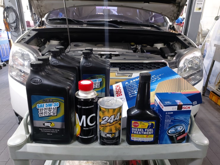 올란도 디젤 자동차 bg 고성능 완전합성 엔진오일 교환, 연료첨가제 BG244+연료시스템 트리트먼트 무료증정, 잔유제거 무료 ...