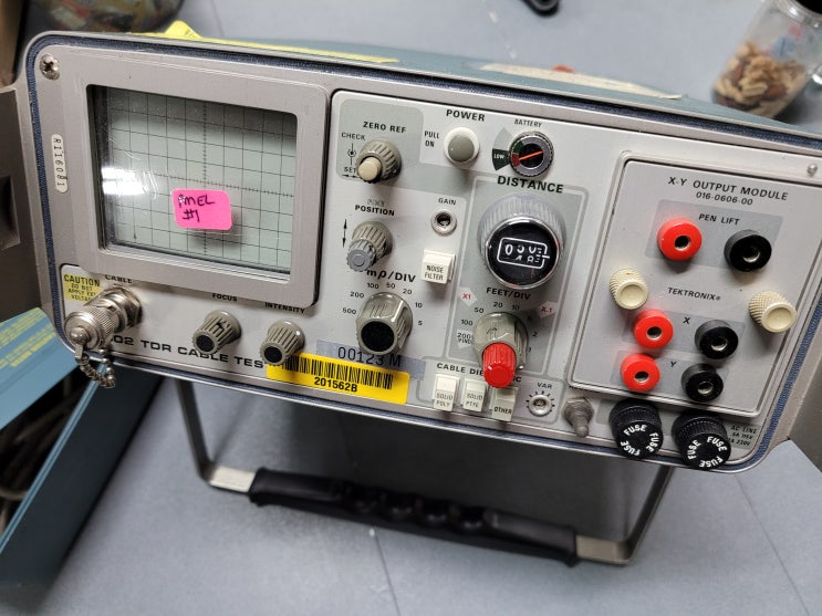 TEKTRONIX 1502 METALLIC TDR CABLE TESTER : 네이버 블로그