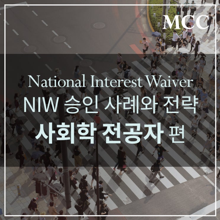 성공적인 NIW 승인 사례와 전략 : 사회학 전공자(문과) : 네이버 블로그