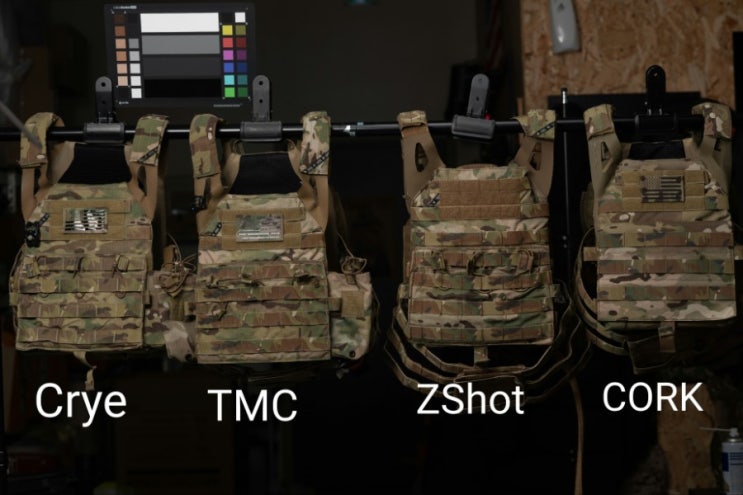 Crye(크라이) JPC 2.0, TMC JPC 2.0, ZShot JPC 2.0, CORK JPC 2.0 비교글 : 네이버 블로그
