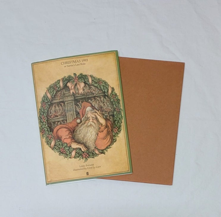 2020_어드밴트 캘린더_24 / 에롤 르 케인 / Christmas 1993 or Santa's last ride : 네이버 블로그