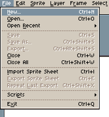[Aseprite] 1. 시작과 툴 알아보기 : 네이버 블로그