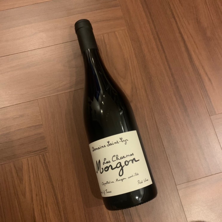 내추럴와인(Natural Wine) AOC Morgon Les Charmes 2018 리뷰 : 네이버 블로그