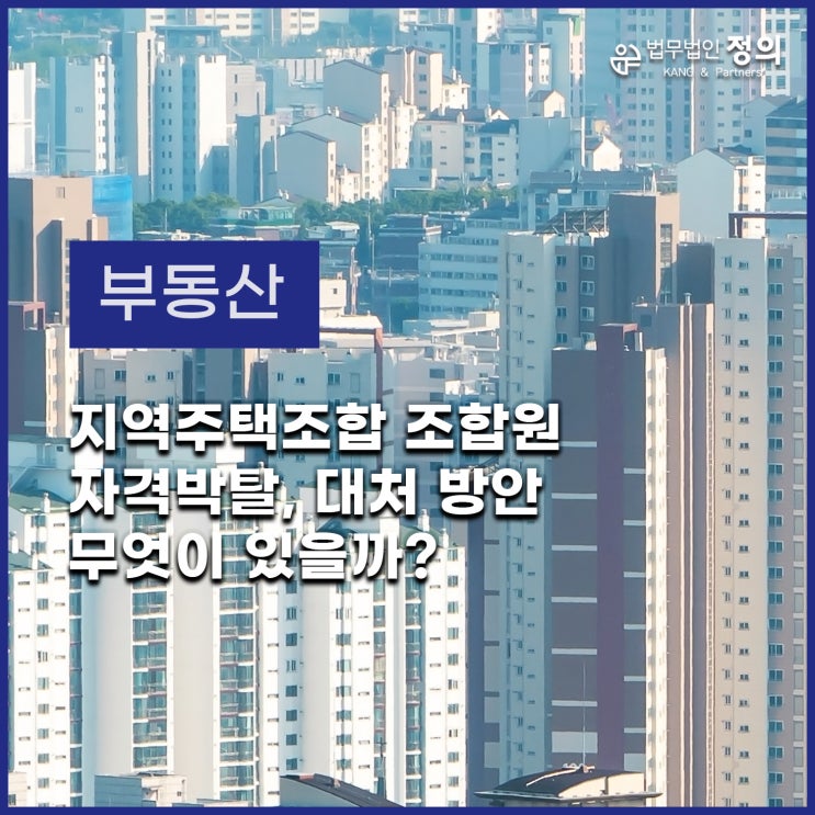 지역주택조합 조합원 자격 박탈 대처 방안 무엇이 있을까 수분양자 지위 확인 등 네이버 블로그