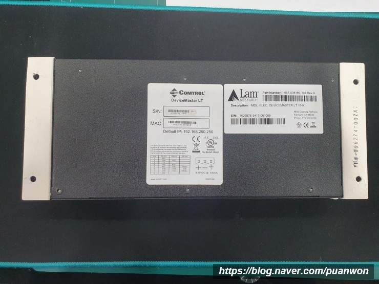 LAM COMTROL DEVICEMASTER LT16-K 685-008189-102 : 네이버 블로그
