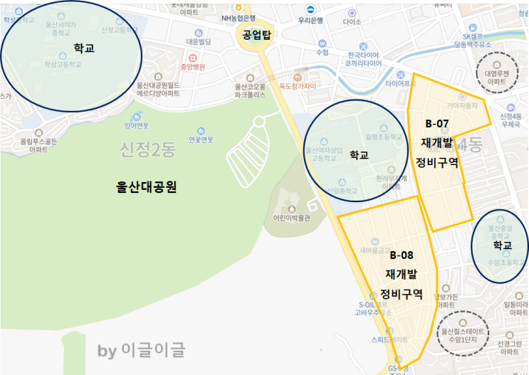 울산 남구 B08 재개발 시세는 얼마일까? (B-08) : 네이버 블로그