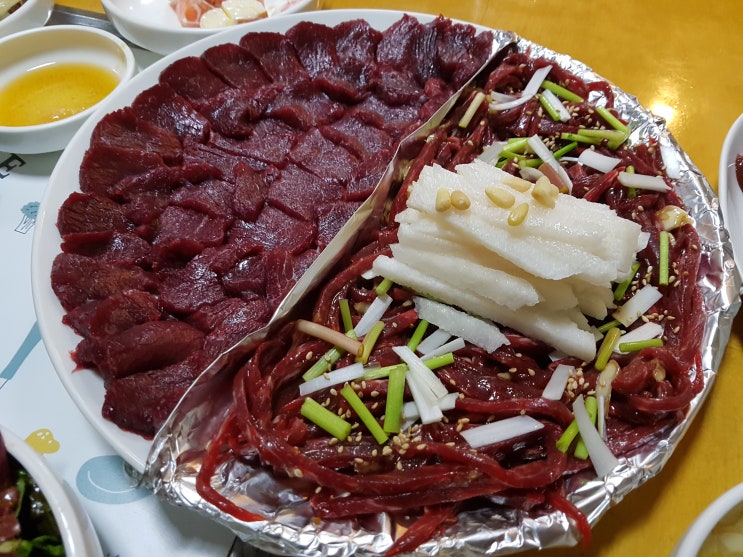 대구 대구역 칠성동 북구청술집 안주맛집 육회 생고기 시골생고기 네이버 블로그