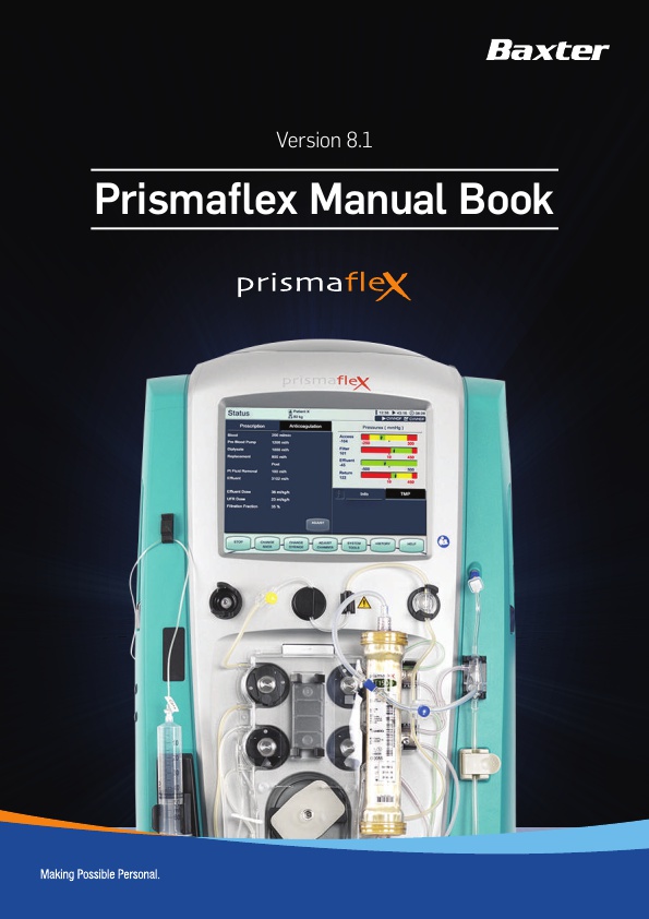 CRRT Manual (GAMBRO Prisma Flex) : 네이버 블로그