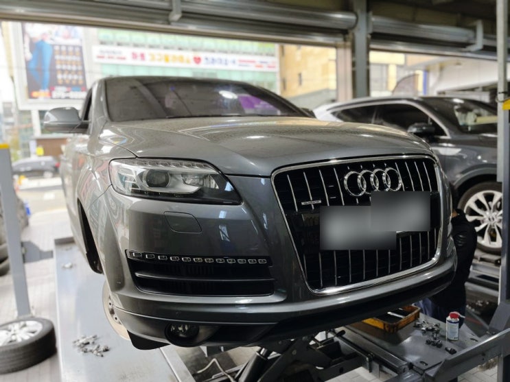 [창원 수입차 정비] 아우디 Q7 브레이크 패드 디스크 교환 _ INTERPARTS & BOLZEN : 네이버 블로그