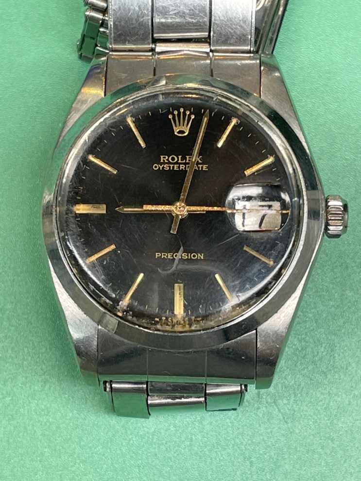[송파롤렉스수리및오버홀전문]롤렉스 프레지션6694 The ROLEX Oysterdate Precision 6694_The ...