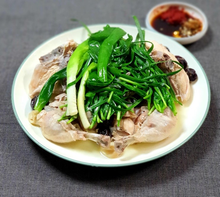 토종 닭백숙 끓이는법 압력솥 요리 소스와 닭죽까지 맛있게 네이버 블로그