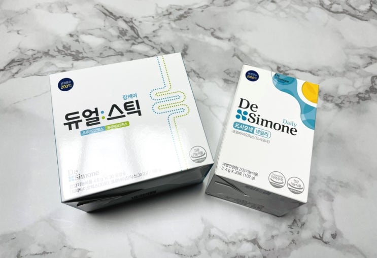 드시모네 데일리 유산균 듀얼스틱 내돈내산 후기 네이버 블로그