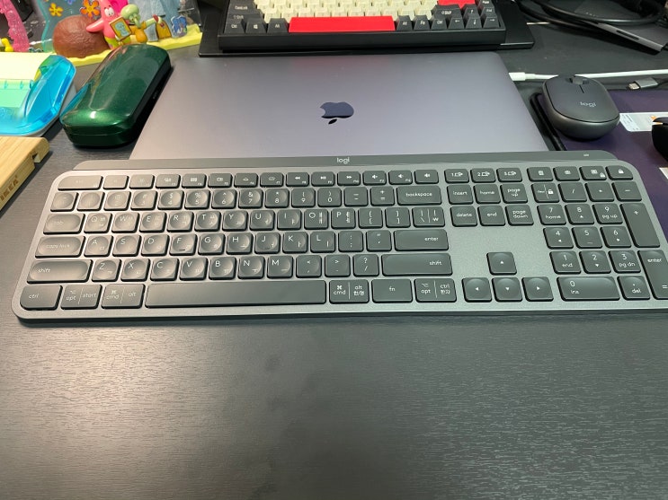 키보드3개 -> 로지텍 mx keys로 정리 : 네이버 블로그