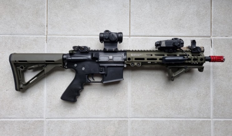 FBI HRT/SWAT M4 Geissele Mk4 OD, 에어소프트건 세팅과정 및 변화 : 네이버 블로그