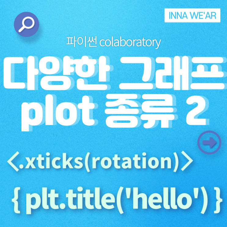 [파이썬] 그래프 plot style 2 (plt.title, label, grid, ticks, legend, lim ...