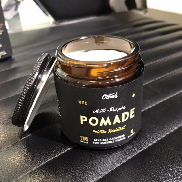 [업타운바버샵/션] 오다우즈 멀티포퍼스(O’douds Multi-purpose Pomade) 리뷰. 송파바버샵 잠실바버샵 가락 ...