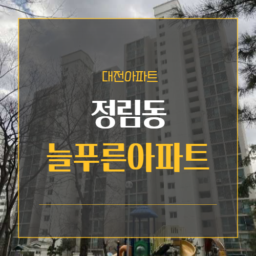 대전 서구 정림동 늘푸른아파트 68㎡20평형 네이버 블로그