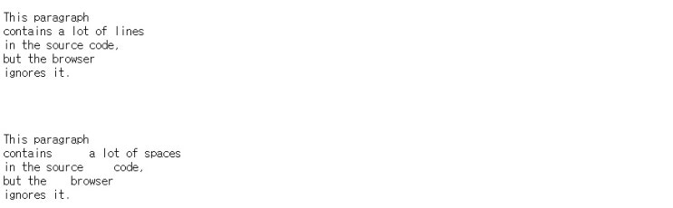 [Html] 공백 산입하기/띄어쓰기 하는법 2가지 :: nbsp; ensp; emsp; : 네이버 블로그