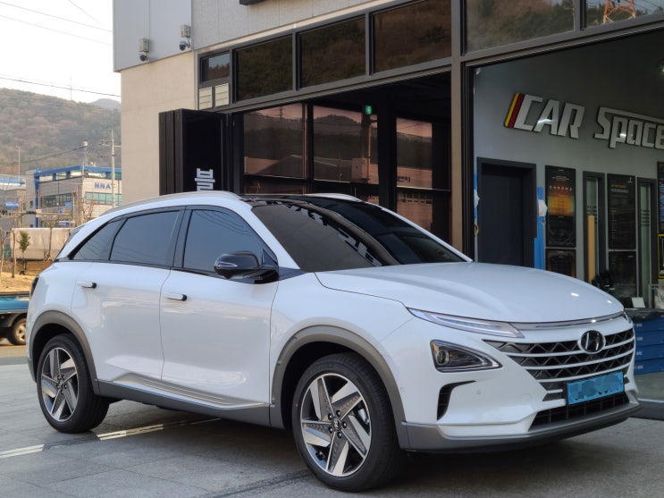 창원 넥쏘 신차패키지! 레이노S9+LX5000+유리막+PPF 시공! : 네이버 블로그