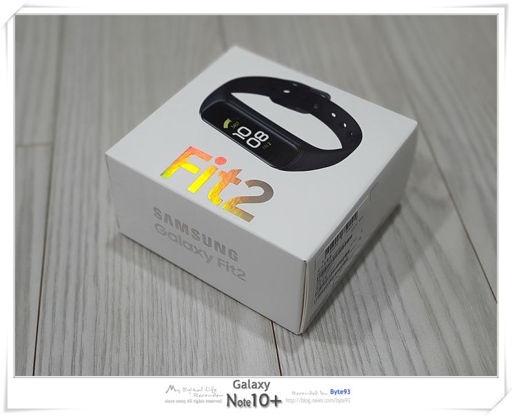 갤럭시 Fit2 개봉기 : 네이버 블로그