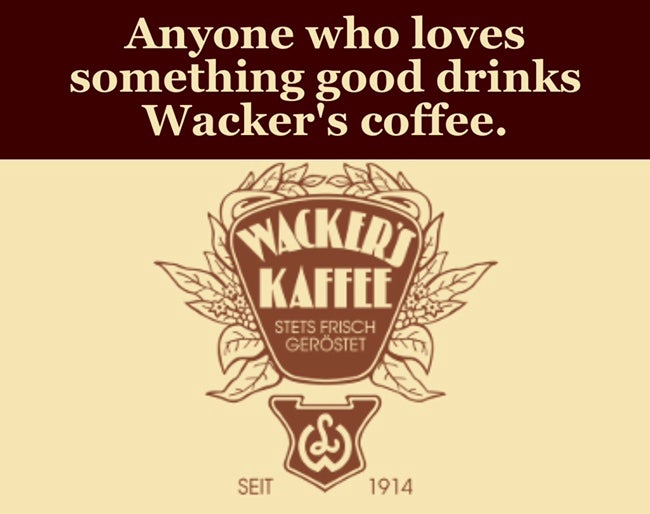 [유럽 구매대행] 바커스 커피 (Wacker’s Kaffee) / 100년 전통의 독일 대표커피 : 네이버 블로그