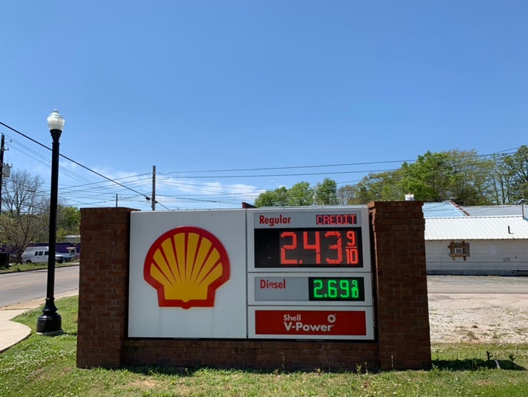 미국 주재원/미국생활 7. 미국 주유소/미국에서 기름 넣기/셀프주유/Murphy USA/Shell/Gas station ...