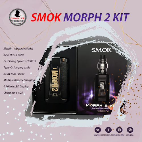 [NEW] SMOK MORPH 2 KIT 230W-송도전자담배 시가라이프 송도점 : 네이버 블로그