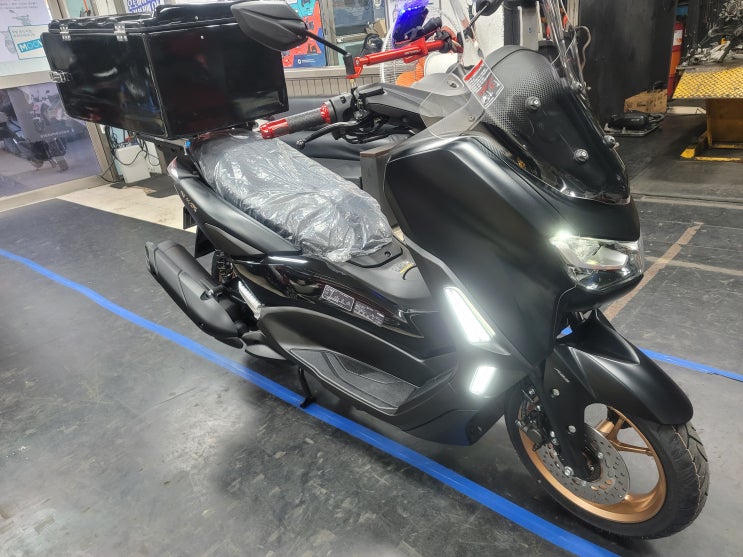 NMAX 2021 배달대행셋팅 출고_진바이크 미추홀점 : 네이버 블로그