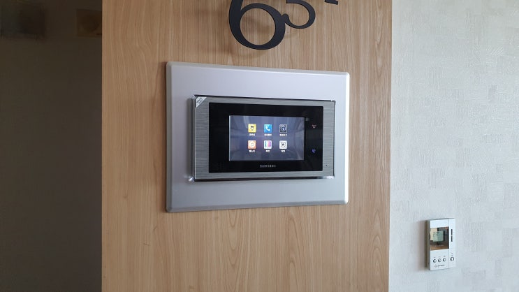 대전삼성비디오폰, 대덕테크노벨리6단지 네오미아에 SHT-3527설치한 후기 : 네이버 블로그