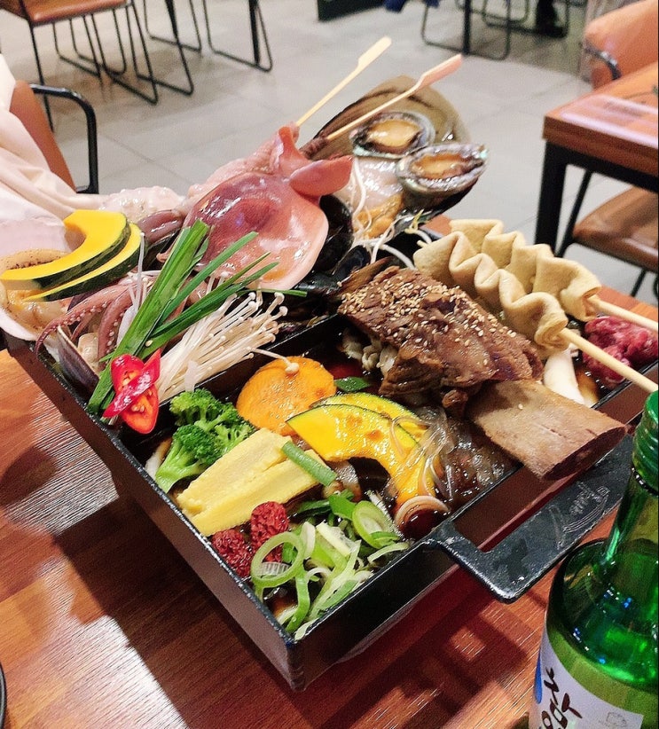 가산철산 인기명 광명철산점 푸짐한 조갈찜 코스 요리 네이버 블로그