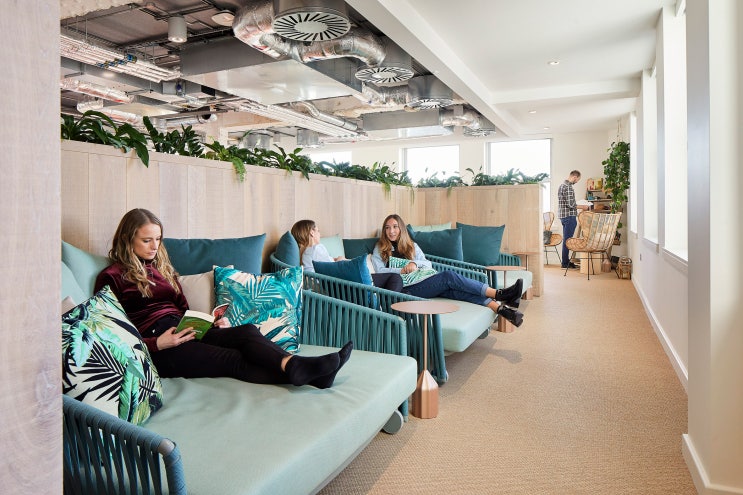 스포티파이가 제시하는 미래 오피스 디자인 : 네이버 블로그