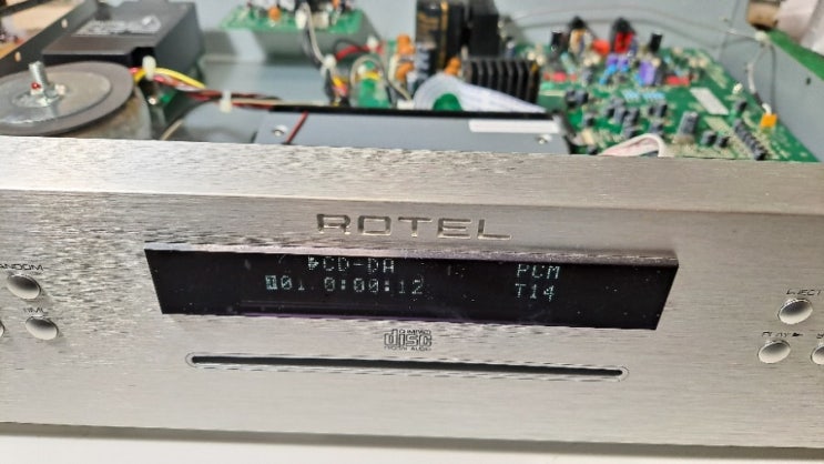 로텔 RCD-1520(ROTEL) CD플레이어수리, 픽업교체 : 네이버 블로그