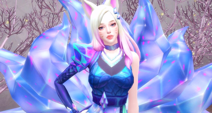 [심즈4 SIMS4 심배포] 리그오브레전드 League of Legends - KDA ALL OUT 아리 Ahri : 네이버 블로그