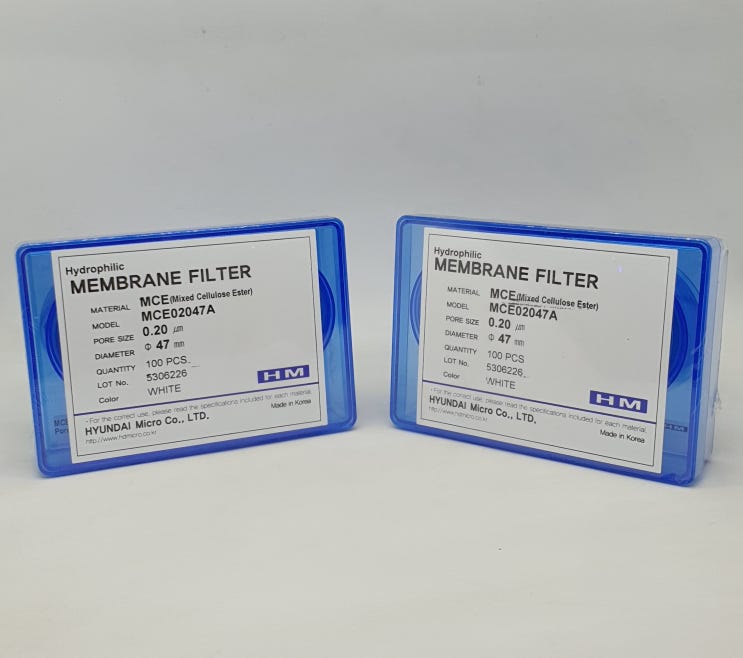HM현대마이크로 Membrane Filter MCE재질 비멸균 : 네이버 블로그