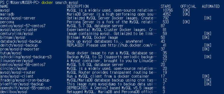 [Docker]Docker MySQL 설치 및 접속하기 : 네이버 블로그